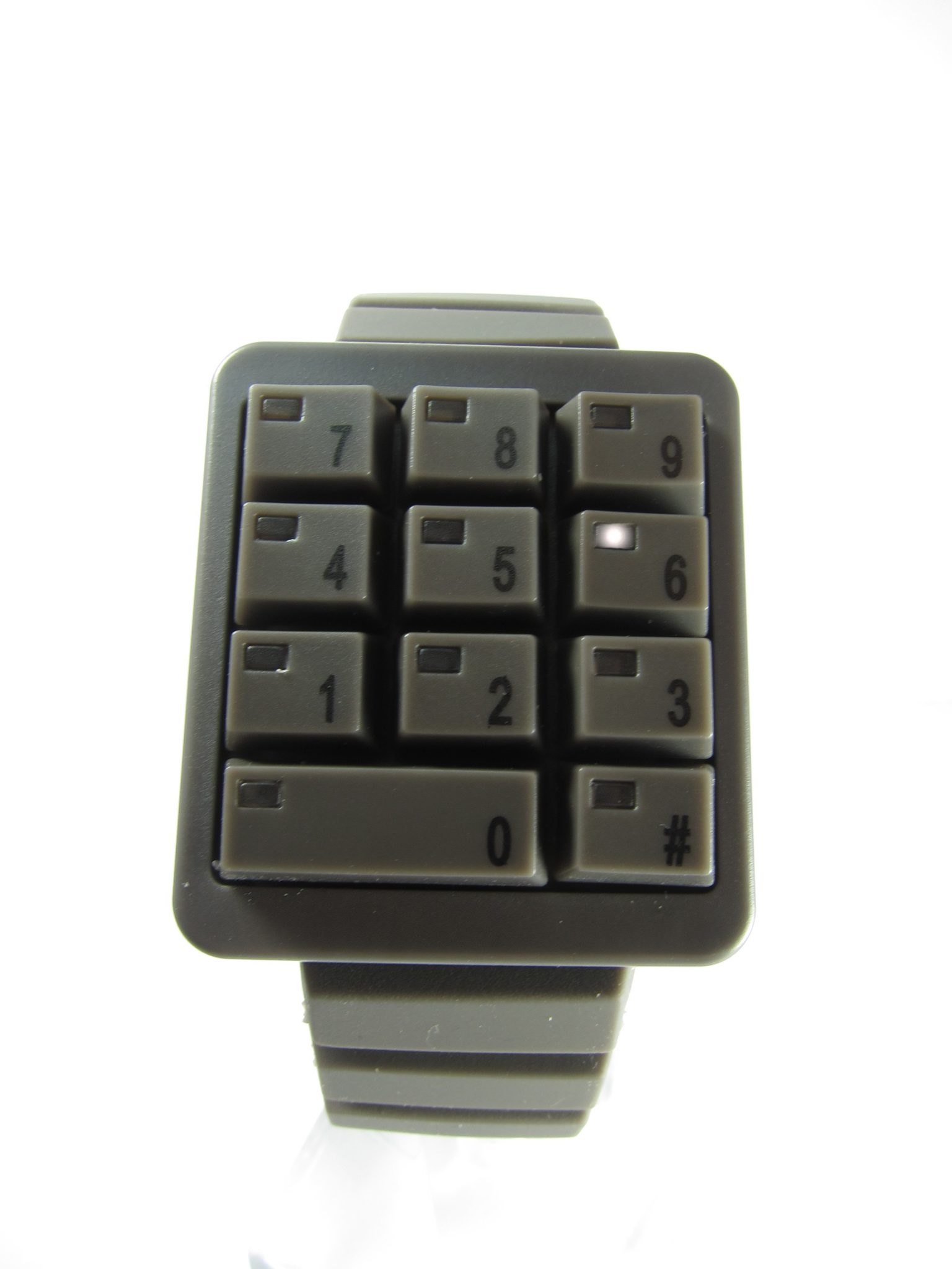 Click KepPad LED watch BitCoin Payment accepted