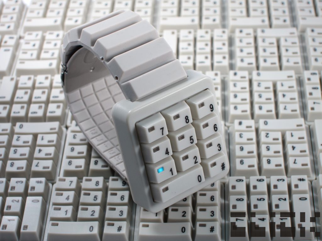 Click KepPad LED watch BitCoin Payment accepted